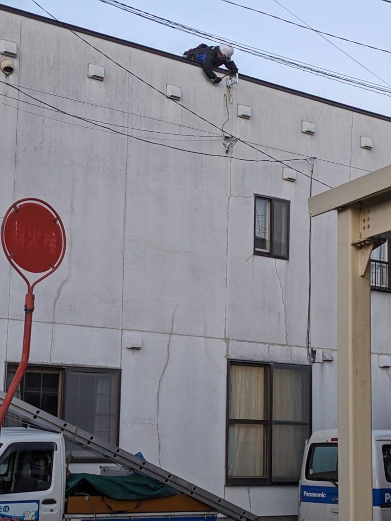 旭川市I様宅 アンテナ設置工事 – でんきのシグナス